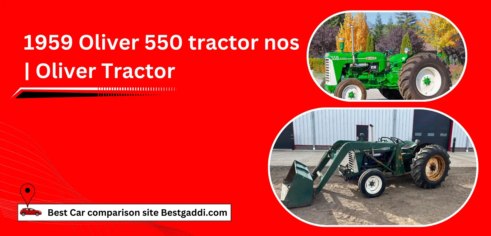1959 Oliver 550 tractor nos | Oliver Tractor