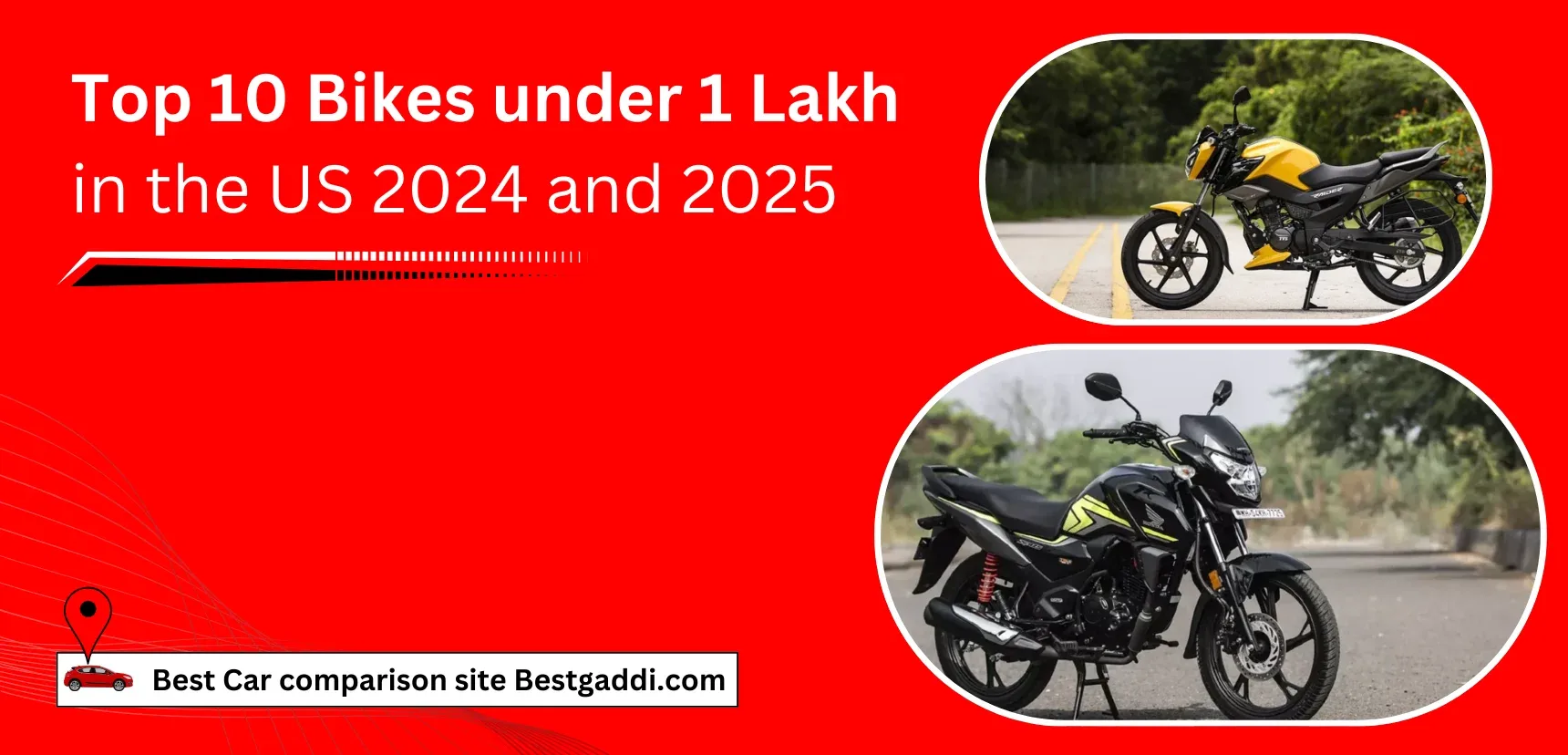 Top 10 Bikes under 1 Lakh in the US 2024 and 2025