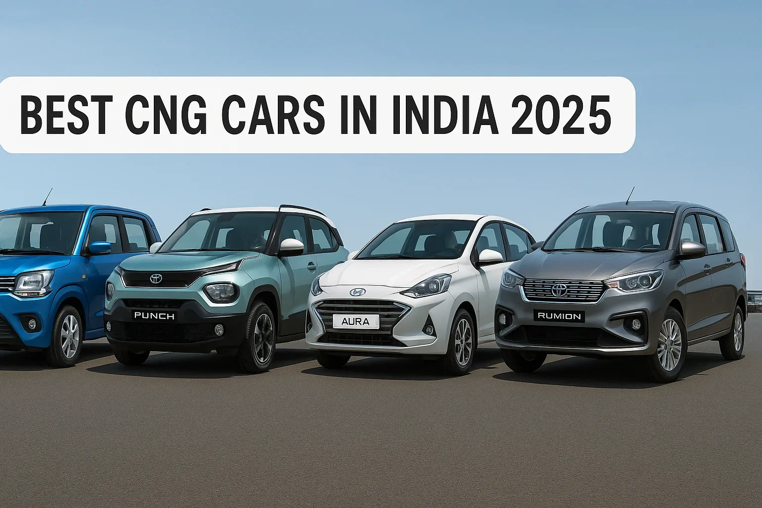 Best CNG Cars in India 2025: Eco-Friendly & Economical | Best Gaddi